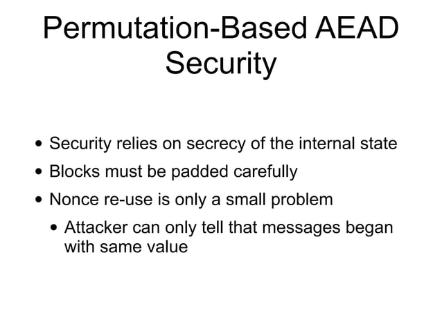 8 Authenticated Encryption Ppt