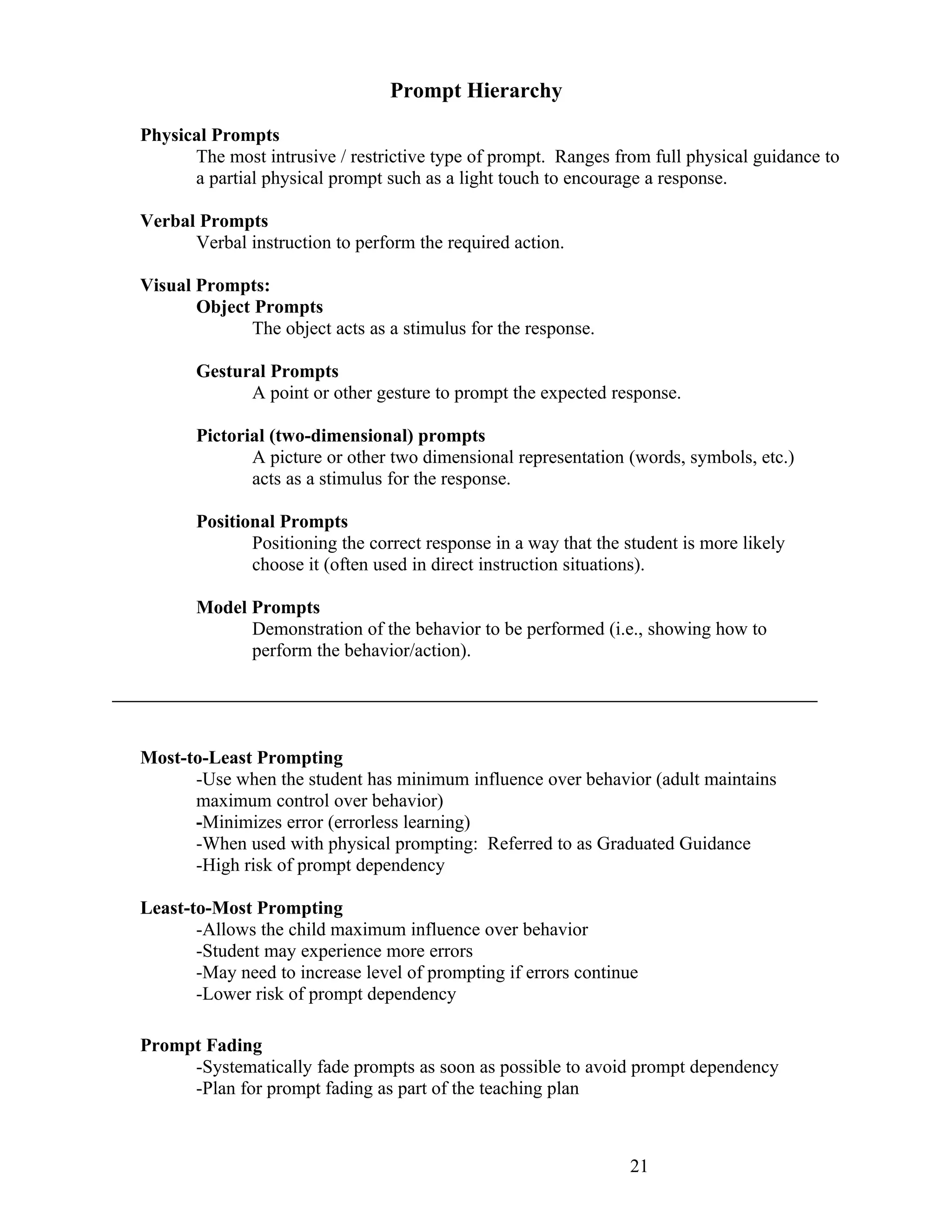 14[1]. prompt hierarchy | PDF