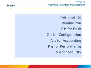 141010 network inventory management series 1 touch up for internals v | PPT