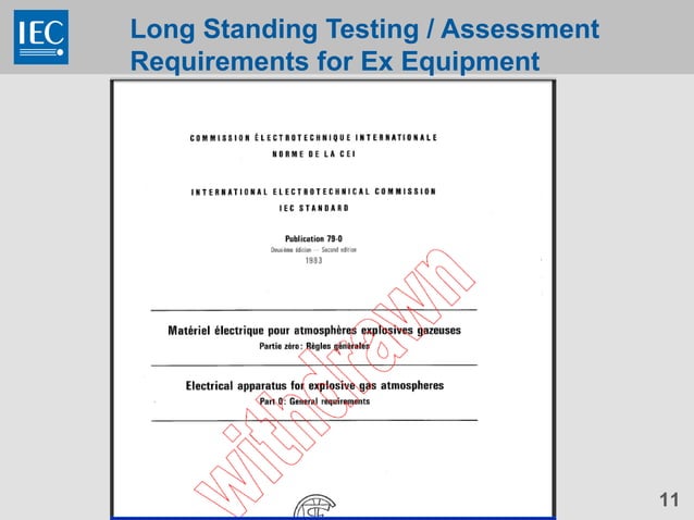 IECEx: Conformity Assessment Solution for the Ex field | PPT