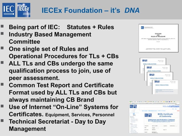 IECEx: Conformity Assessment Solution for the Ex field | PPT