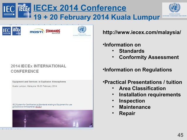 IECEx: Conformity Assessment Solution for the Ex field | PPT
