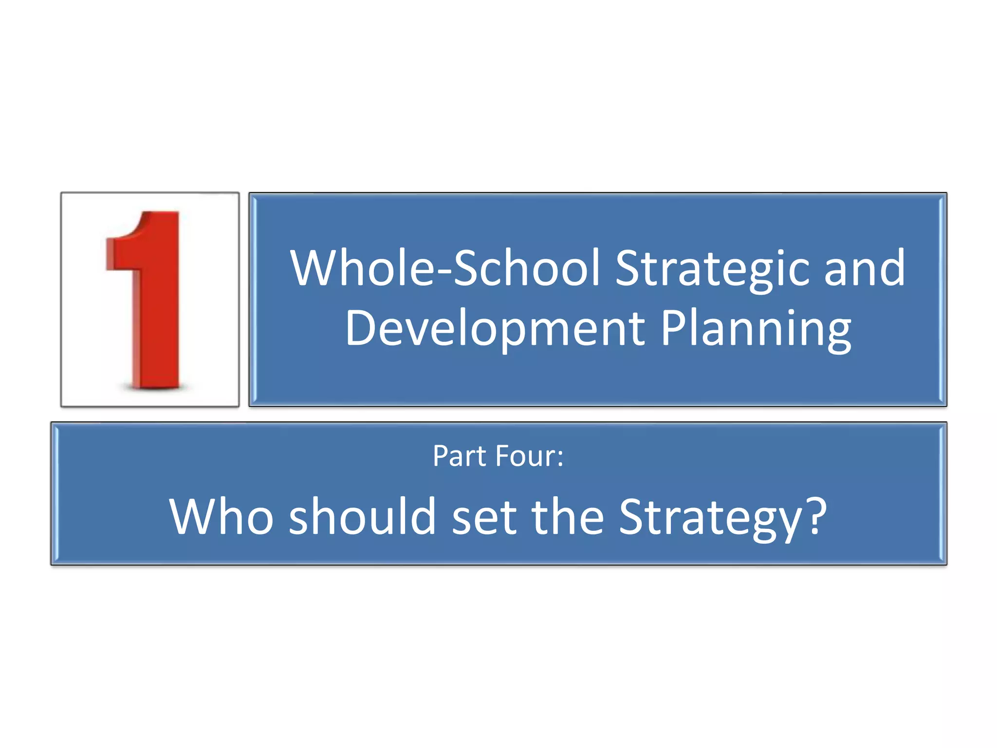 The Role of HoDs in Whole-School Planning | PPTX