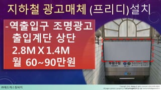 AdCasting Co., Ltd. : multicaset air, subway advertising, sales hook ...