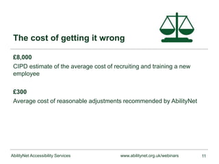 What every HR professional needs to know about reasonable adjustments ...