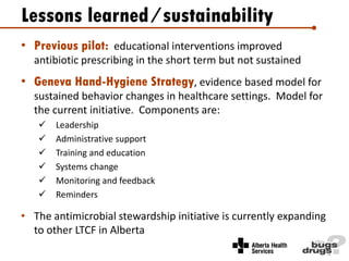 Antimicrobial Stewardship in Long Term Care Facilities LTCF) | PPT