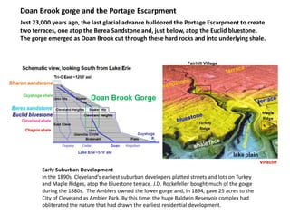 Doan Brook 'Suburban Gorge' hike | PPT