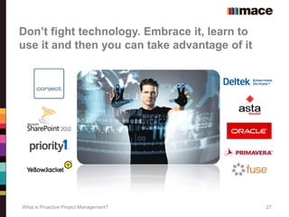 What is proactive project management? | PDF