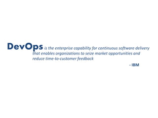 Accelerate Software Delivery with DevOps | PPT