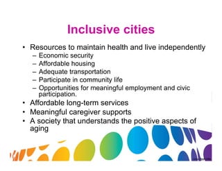 141029 how to design an inclusive urban environment for people of all ...