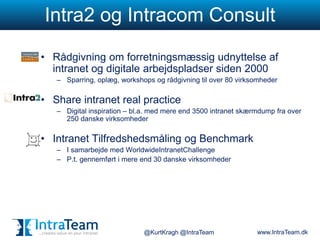 Fra intranet til den digitale arbejdsplads | PPTX