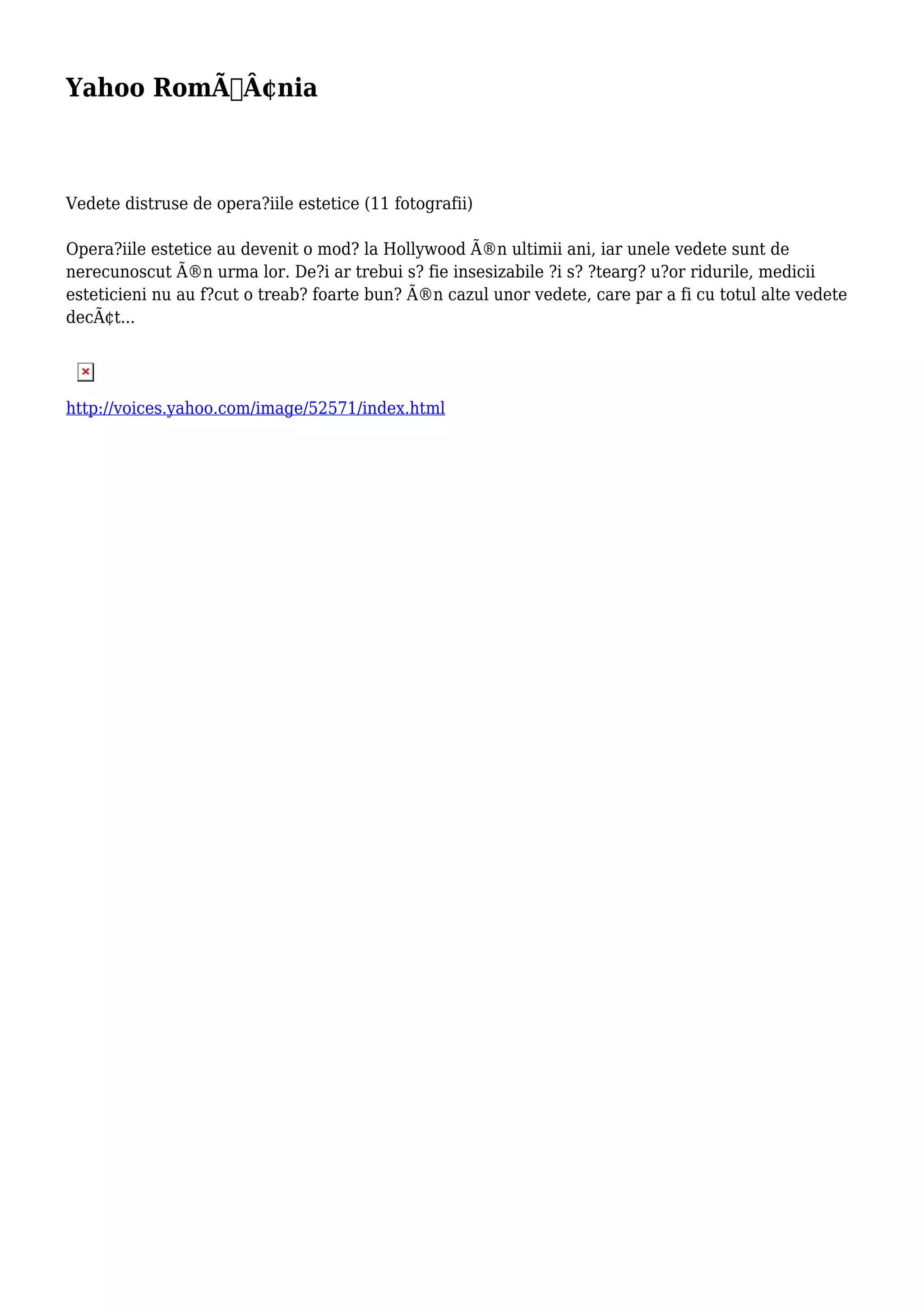 Yahoo România | PDF