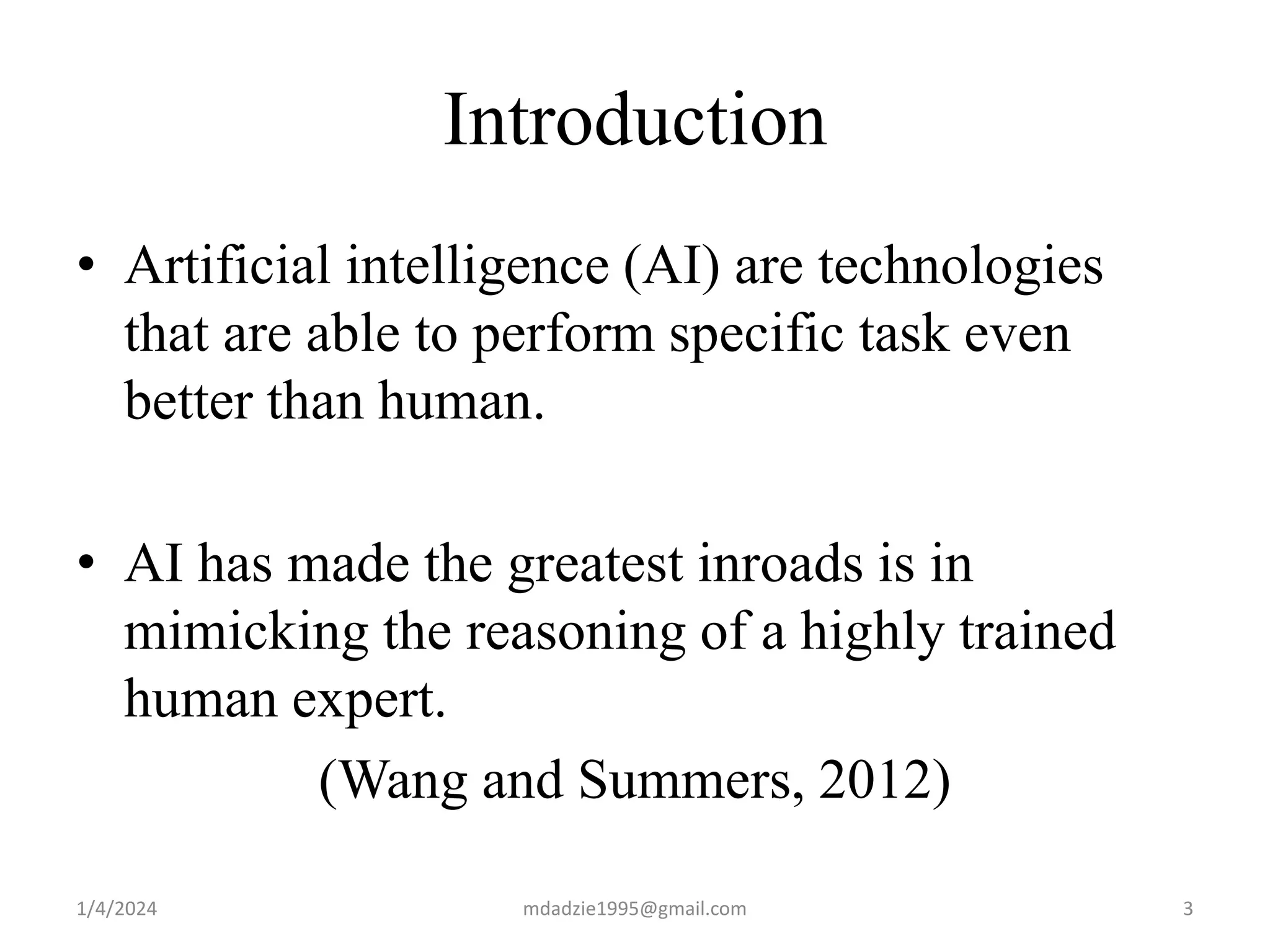 Artificial Intelligence And Radiologypptx 