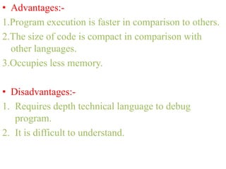 cpu_types of programming lannguage | PPTX