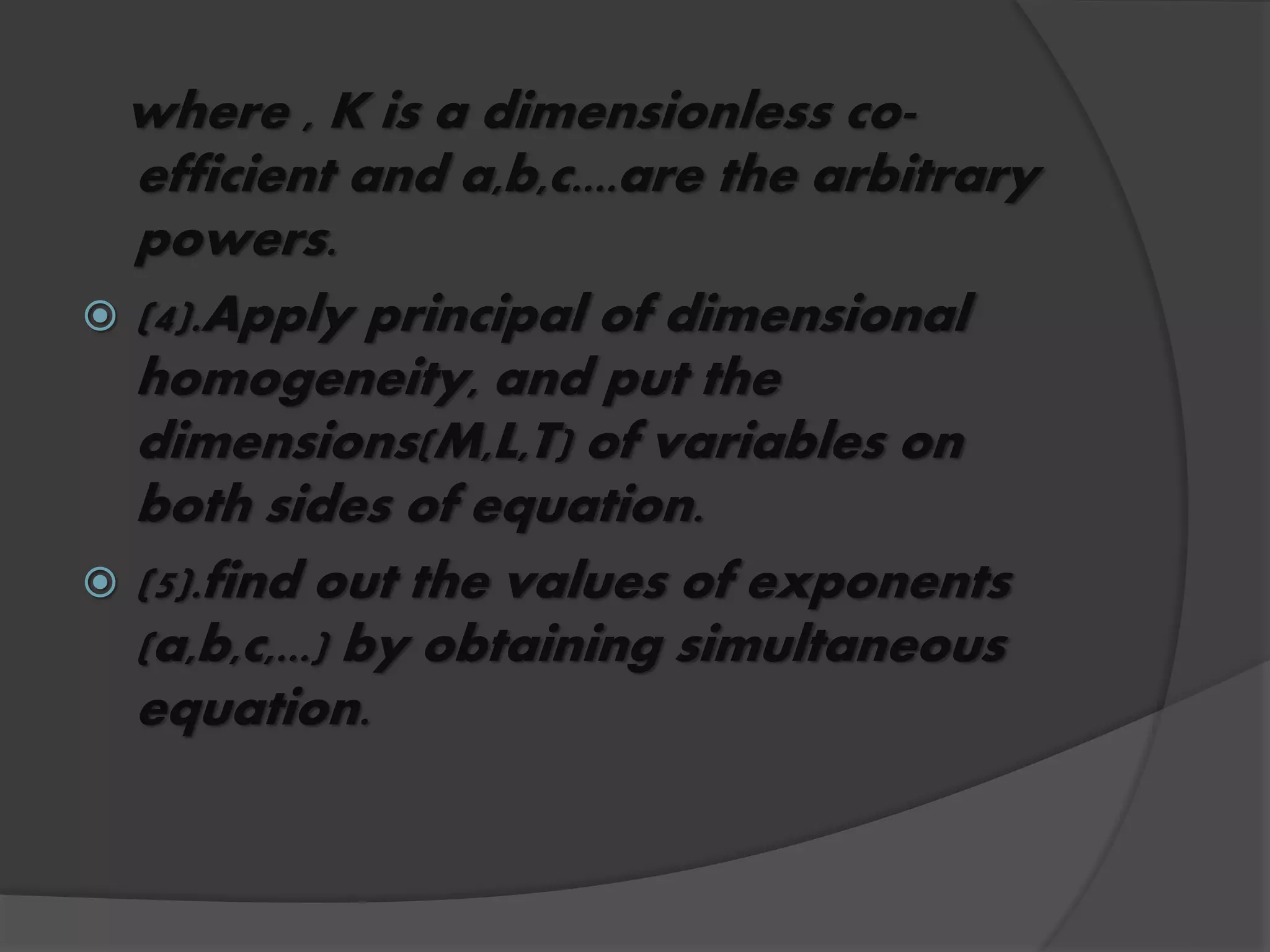 REYLEIGH’S METHOD,BUCKINGHAM π-THEOREM | PPTX