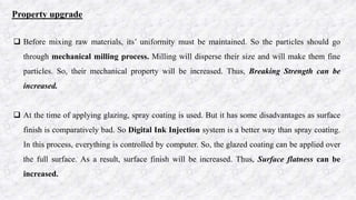 Specifications of a glazed ceramic tile | PPTX