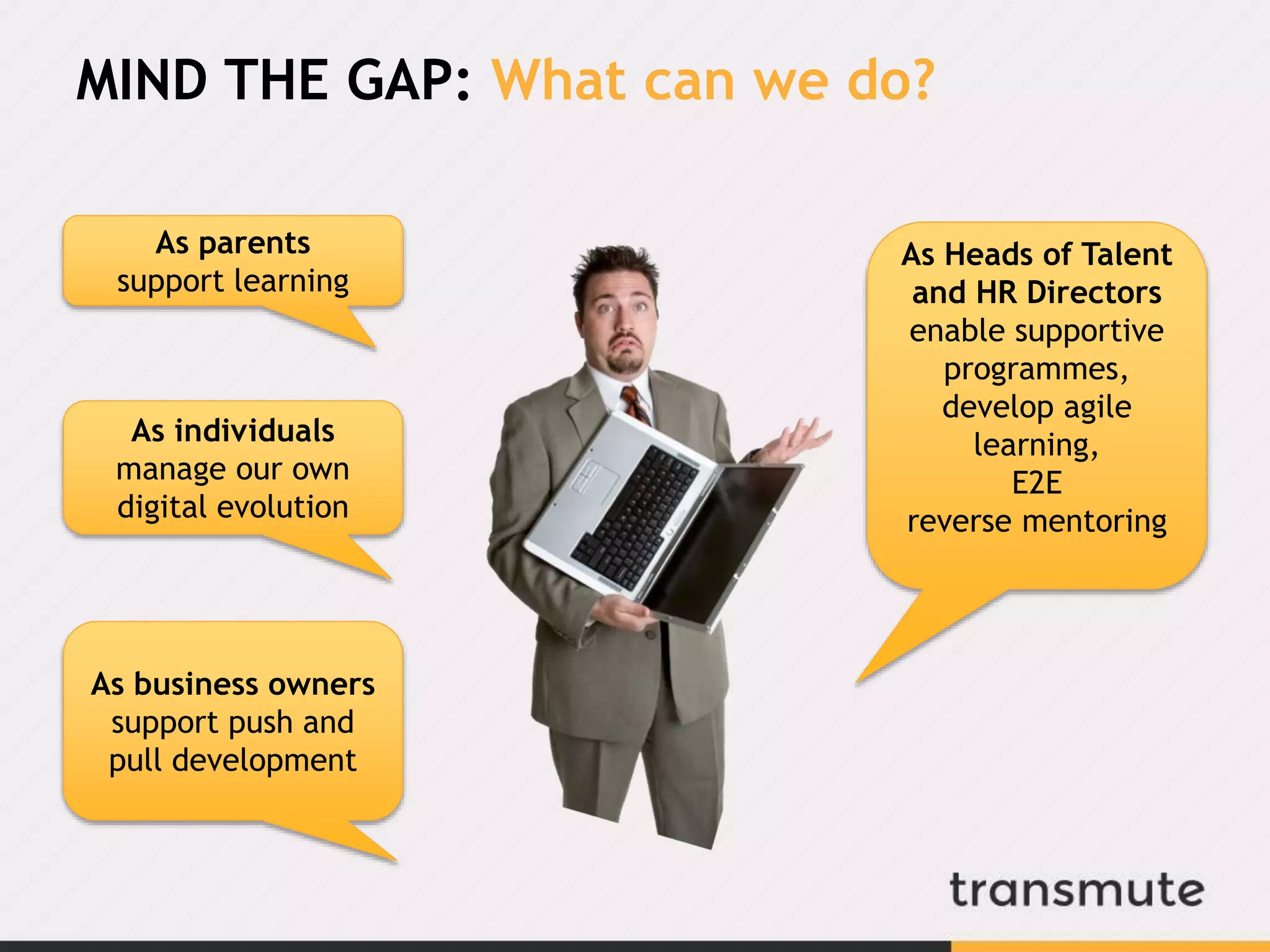 Mind the Digital Skills Gap: Google Talent Revolution | PPT