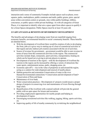 RIVER FRONT DEVELOPMENT | PDF