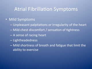 Atrial fibrillation and stroke | PDF