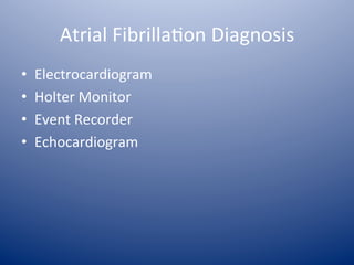 Atrial fibrillation and stroke | PDF