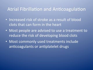 Atrial fibrillation and stroke | PDF