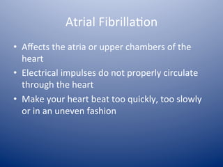 Atrial fibrillation and stroke | PDF
