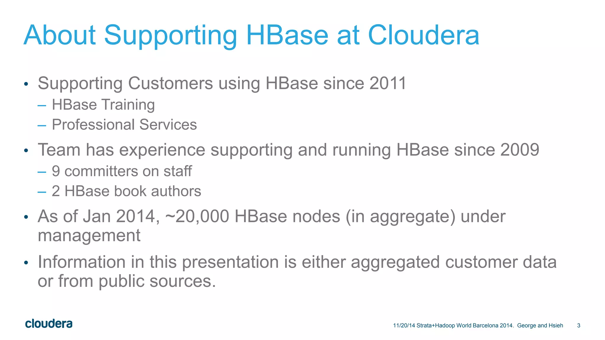 Apache HBase Application Archetypes | PPTX | Databases | Computer Software and Applications