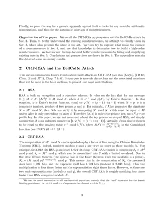 Countermeasures Against High-Order Fault-Injection Attacks on CRT-RSA | PDF