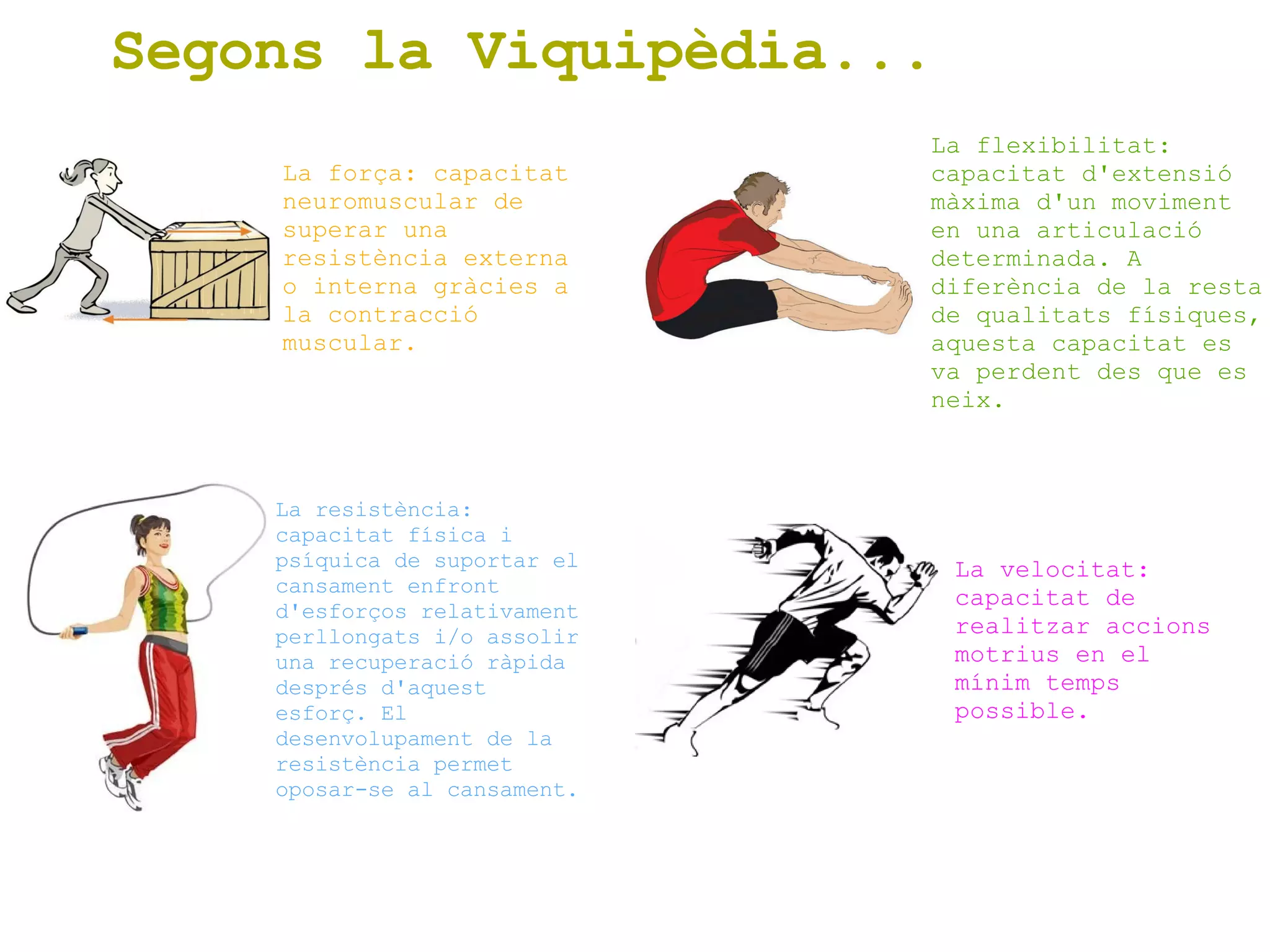 Les capacitats físiques bàsiques | PDF