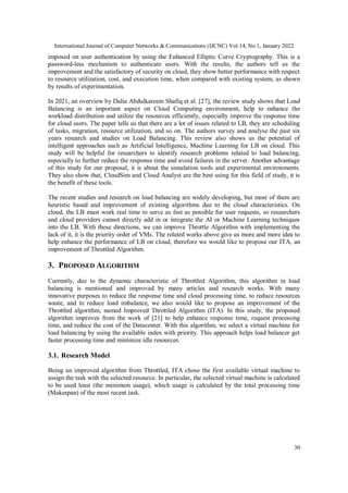 ITA: The Improved Throttled Algorithm of Load Balancing on Cloud ...