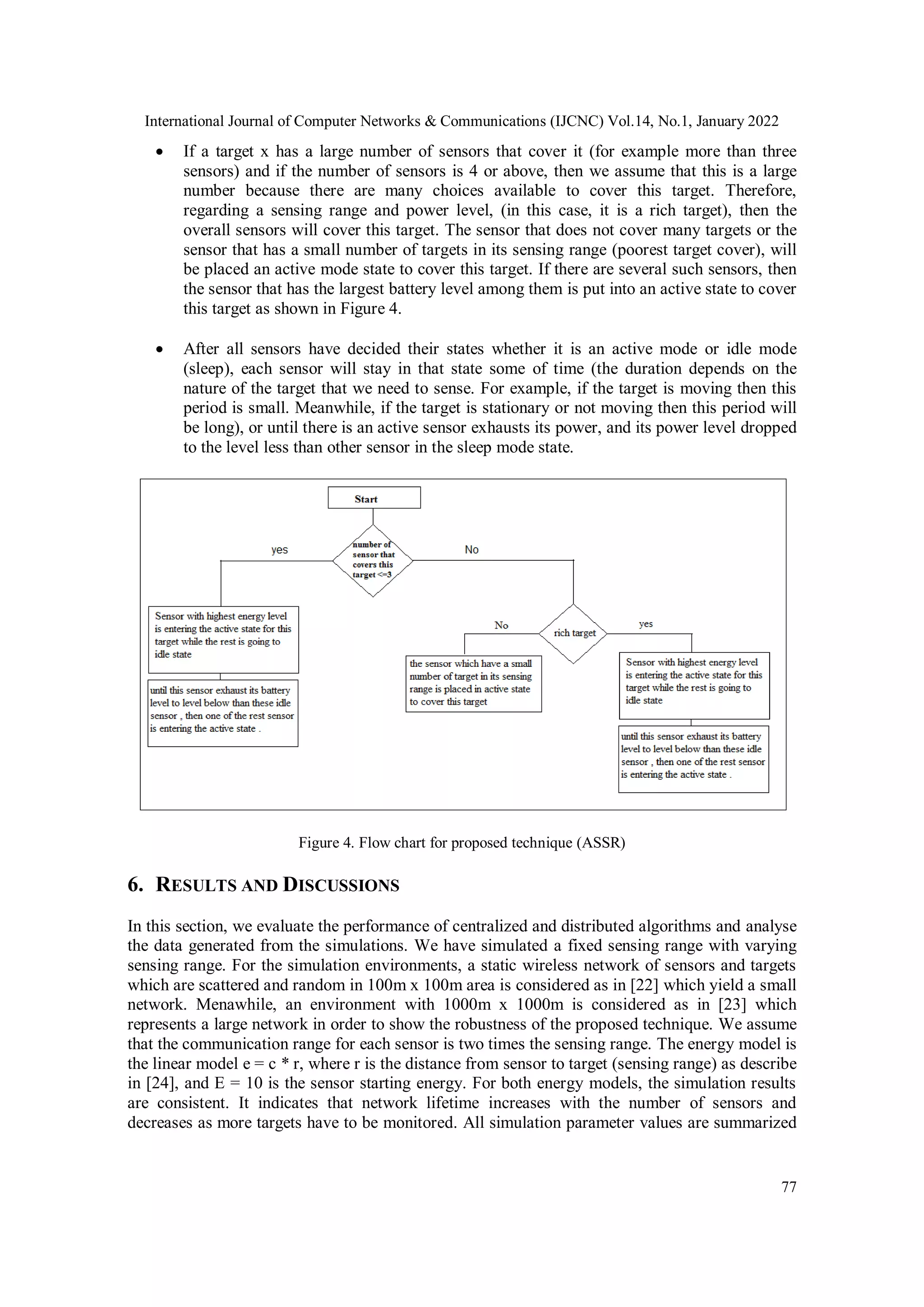 ADAPTIVE SENSOR SENSING RANGE TO MAXIMISE LIFETIME OF WIRELESS SENSOR NETWORK | PDF