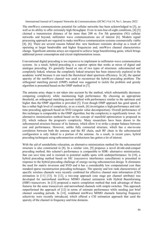 Adaptive Random Spatial based Channel Estimation (ARSCE) for Millimeter ...