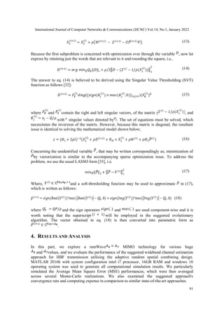 Adaptive Random Spatial based Channel Estimation (ARSCE) for Millimeter Wave MIMO System | PDF