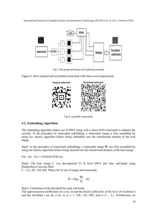 ENCRYPTION BASED WATERMARKING TECHNIQUE FOR SECURITY OF MEDICAL IMAGE | PDF