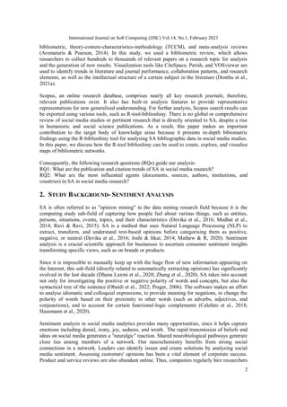 EXPLORING SENTIMENT ANALYSIS RESEARCH: A SOCIAL MEDIA DATA PERSPECTIVE | PDF