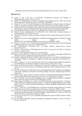 Research on Data Integration of Overseas Discrete Archives From the Perspective of Digital ...