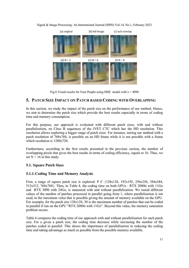 Patch-Based Image Learned Codec using Overlapping | PDF