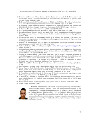 A study of the Behavior of Floating-Point Errors | PDF