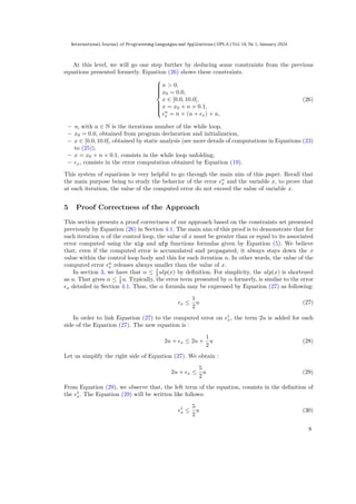 A study of the Behavior of Floating-Point Errors | PDF