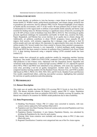 ASSESSING AND PREDICTING AIR POLLUTION IN ASIA: A REGIONAL AND TEMPORAL STUDY (2018-2023) | PDF