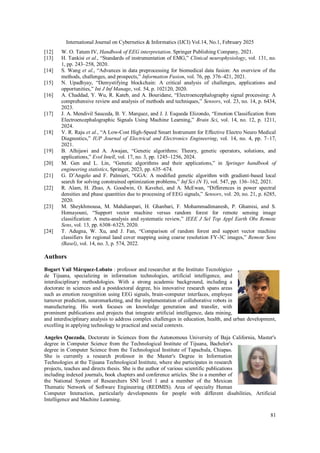 Development of an Automated Diagnostic System using Genetic Algorithms in Electroneurodiagnostic ...