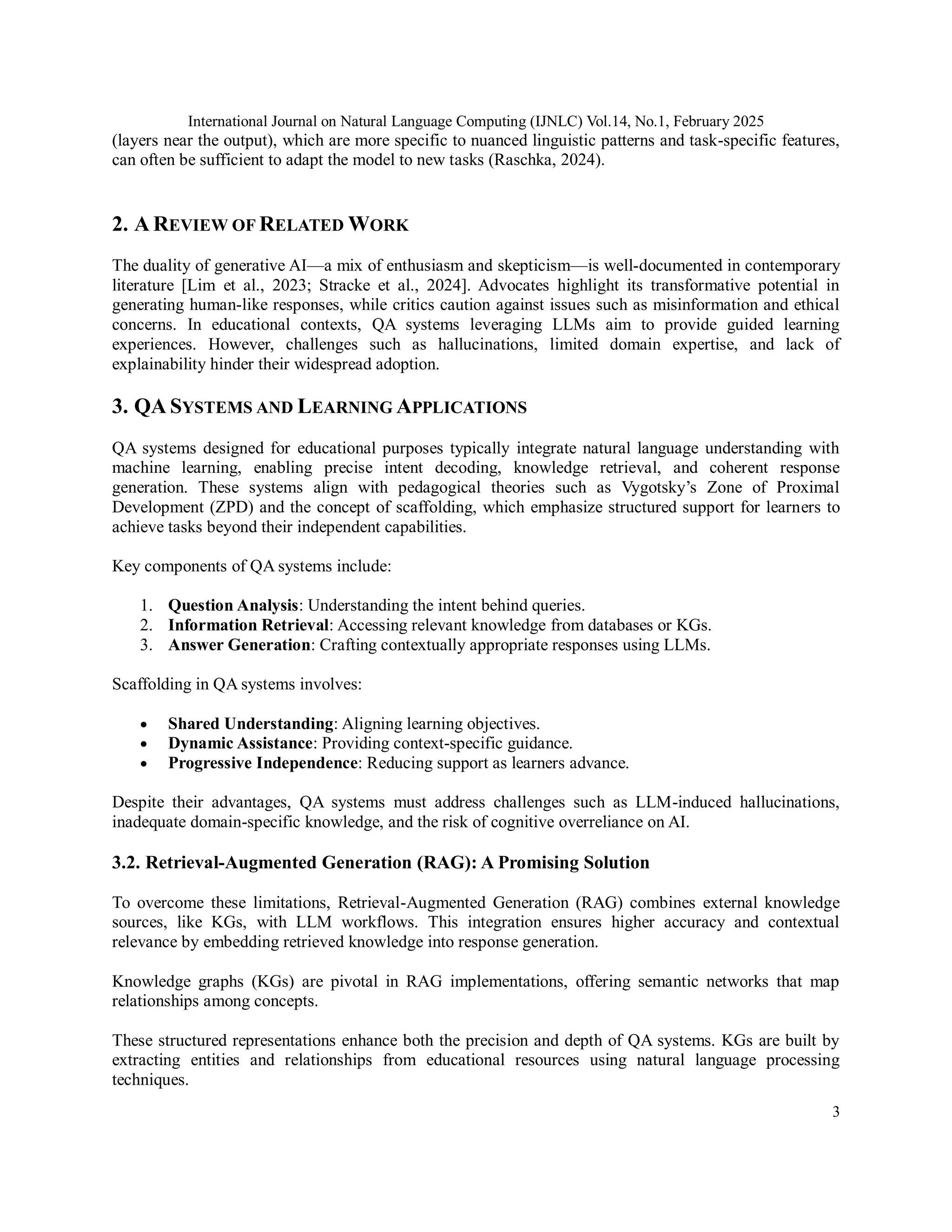 ENHANCING EDUCATIONAL QA SYSTEMS INTEGRATING KNOWLEDGE GRAPHS AND LARGE LANGUAGE MODELS FOR ...