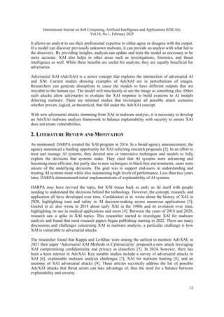 ADVXAI IN MALWARE ANALYSIS FRAMEWORK: BALANCING EXPLAINABILITY WITH SECURITY | PDF
