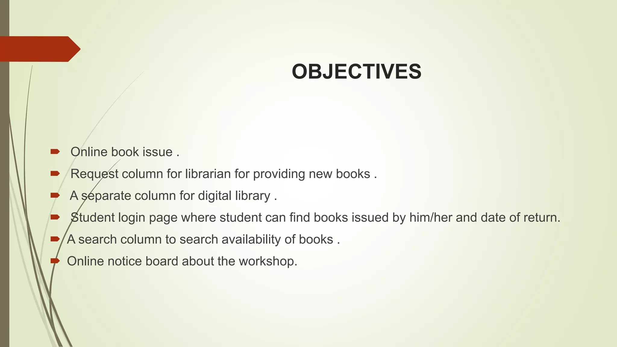 Library management System | PPTX