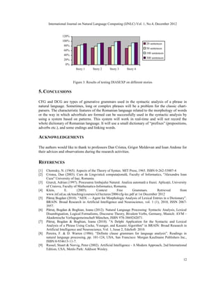 Syntactic Analysis Based on Morphological characteristic Features of the Romanian Language | PDF
