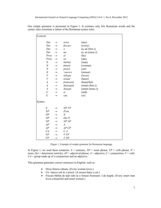 Syntactic Analysis Based on Morphological characteristic Features of ...