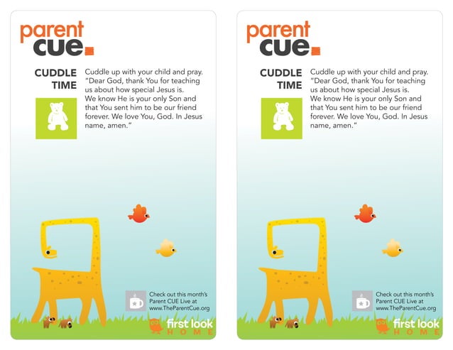 Week Four Take Home paper for Preschool | PPT