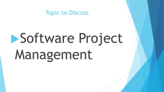 software project management | PPT