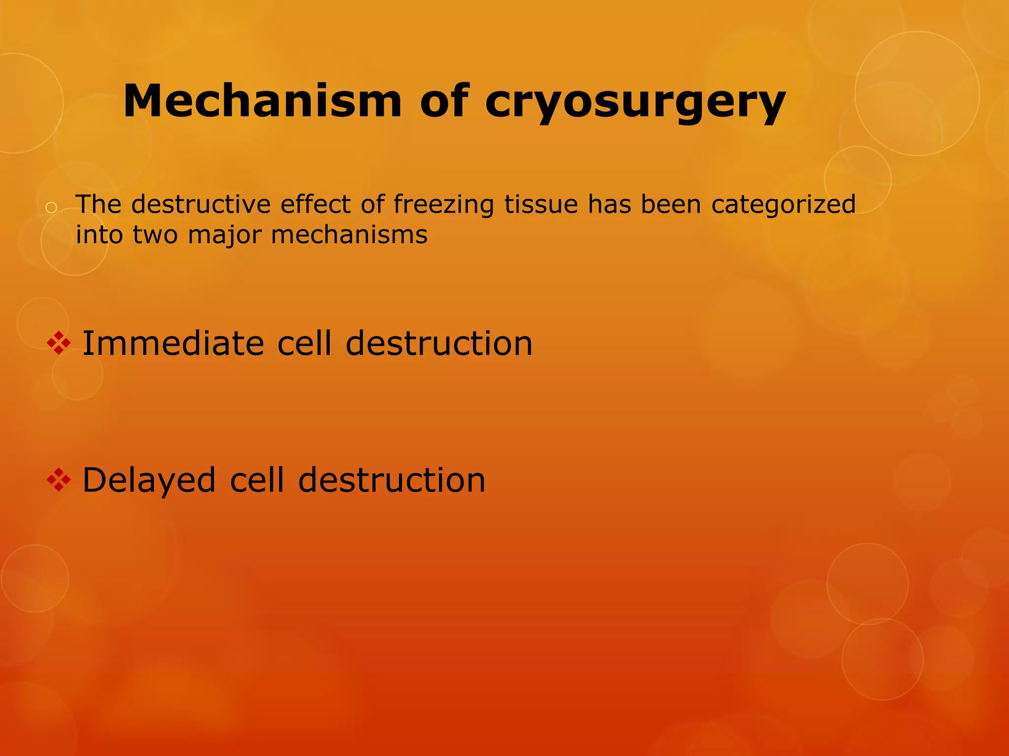 CRYOSURGERY BY DR SUCHITRA SURYAVANSHIPATIL | PPTX