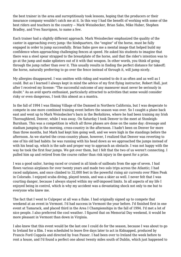 CNN - Books: "Still Me" by Christopher Reeve | PDF | Sailing | Sports